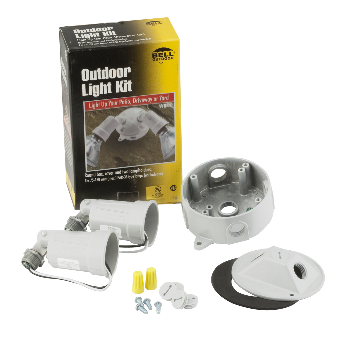 RACO 5829-6 4IN RND WP LT KIT WHT | Gordon Electric Supply, Inc.