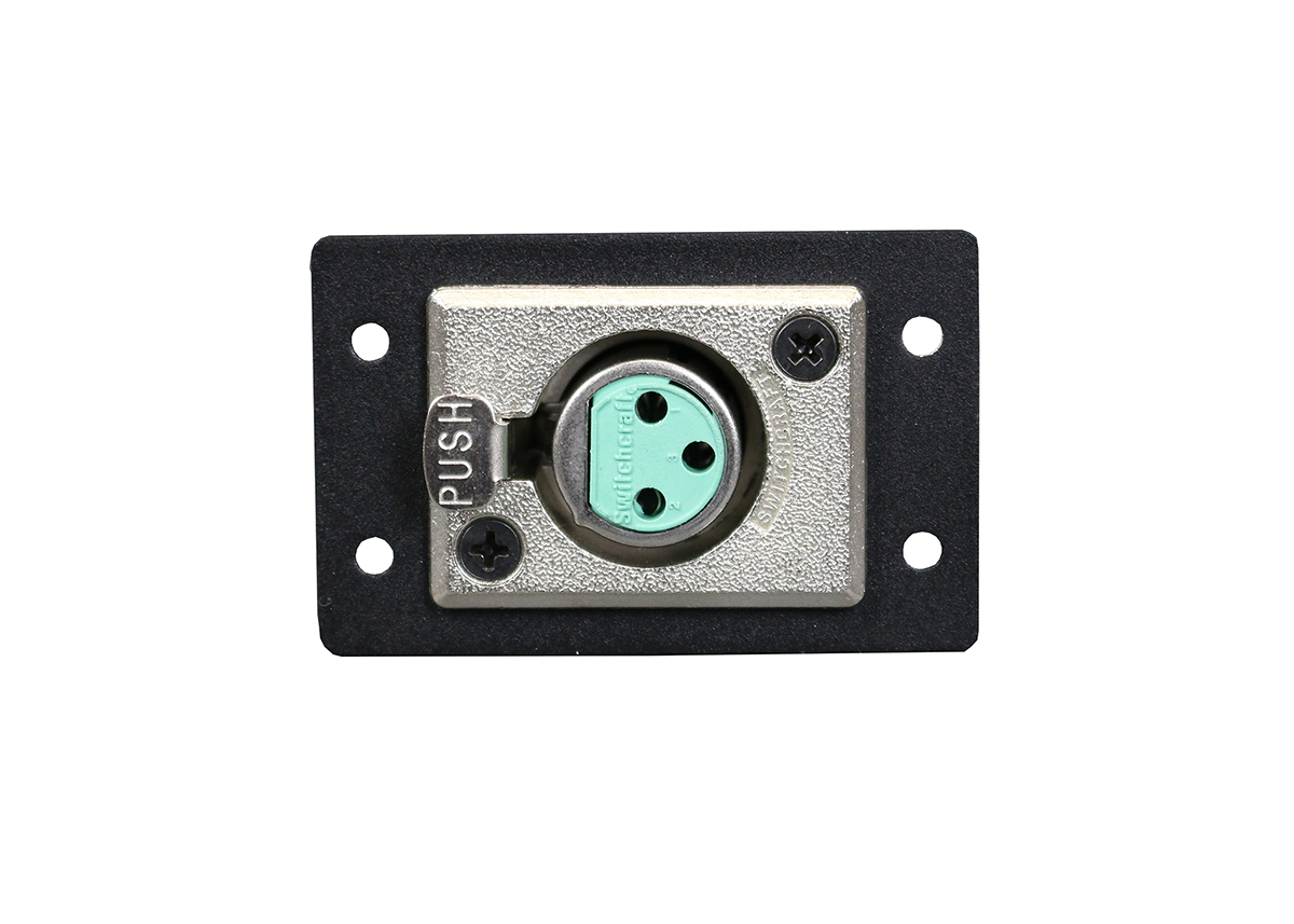 WIREMOLD AV8012BK SWITCHCRAFT XLR 3-PIN FEMALE TO | Gordon Electric Supply, Inc.