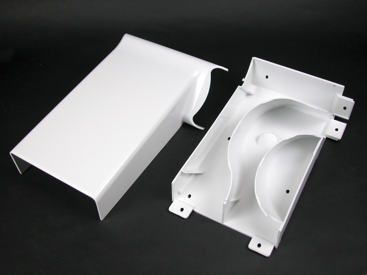 WIREMOLD 5408R : NON-METALLIC TRANSITION FITTING RIGHT 5400 IVORY ...