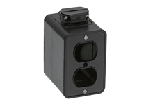 WOOD 3000BLK PORTABLE OUTLET BOX - | Cooper Electric