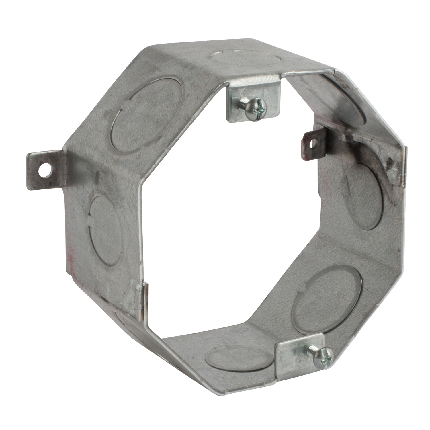 Steel City 54531-1/2-3/4 4" Octagon Concrete Box, 2" Deep, 1/2" & 3/4 ...