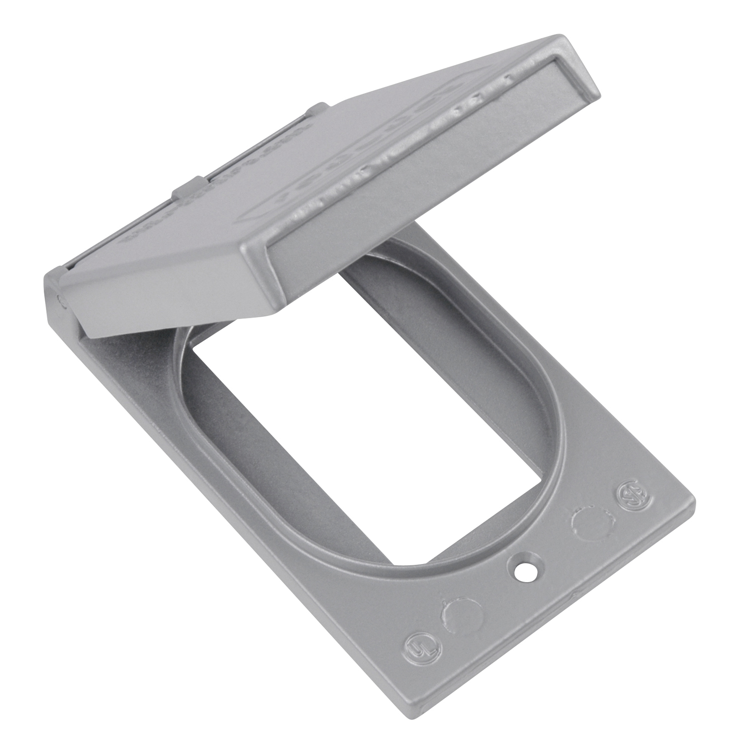 Thomas & Betts CWPV-G 1-Gang Die-Cast Aluminum Vertical Receptacle ...