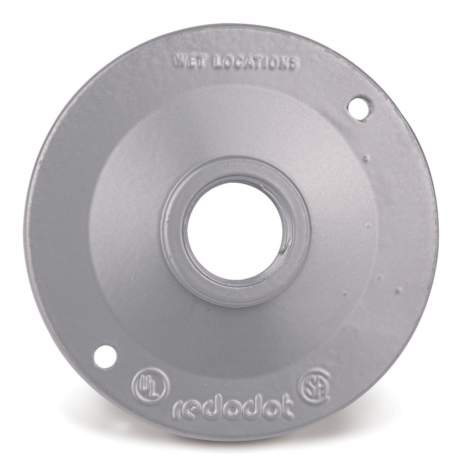 Red Dot S-12 3/4 Inch NPT Tapped Hole Round Cover | Viking Electric