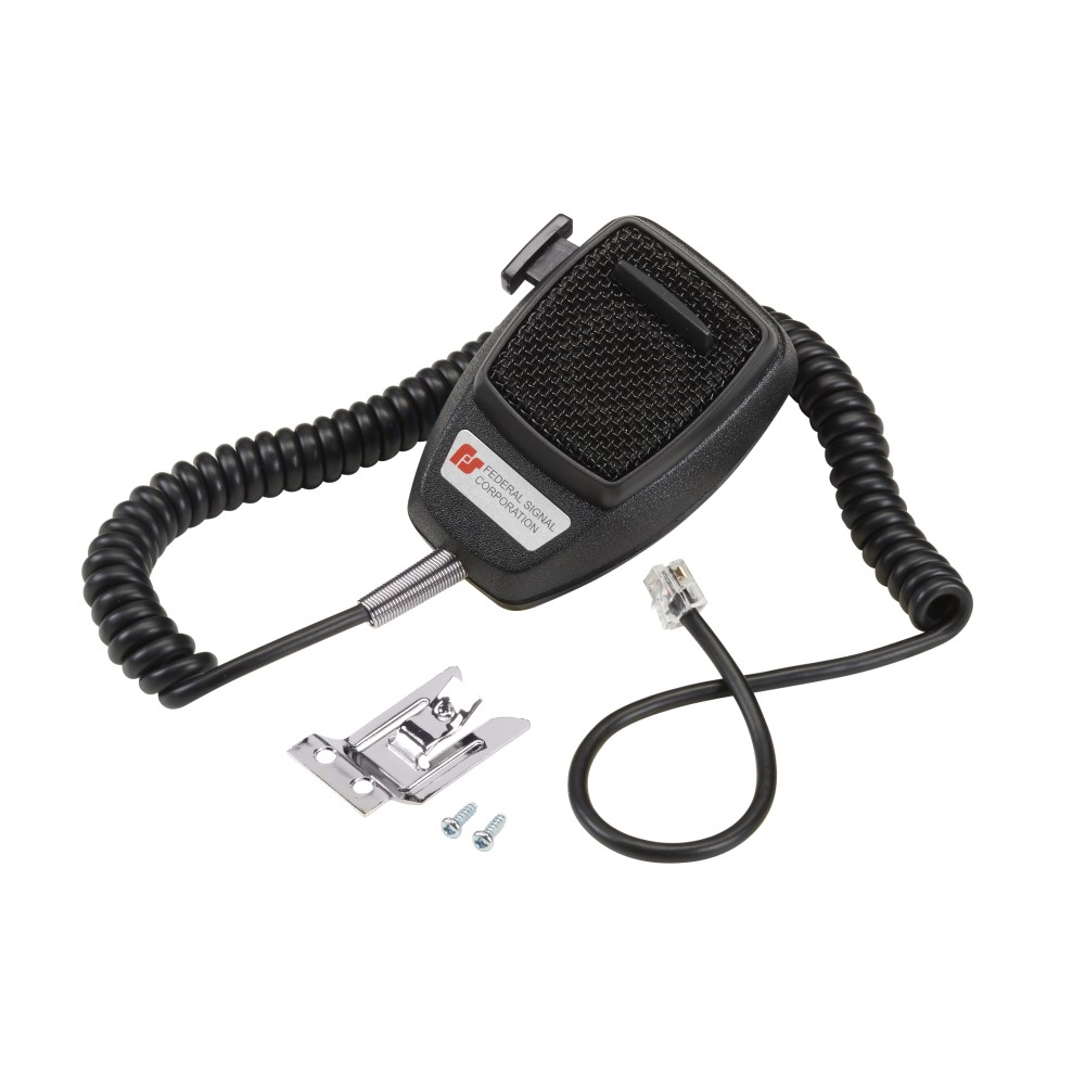 FEDERAL-SIGNAL MNC-1 NOISE-CANCELING MICROPHONE HAND HELD 300VSC-1 AND ...