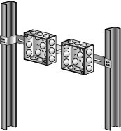 MORRIS 18355 BOX MOUNTING BRACKET 1-1/2IN BOX | Gordon Electric Supply ...