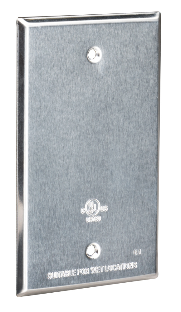 TOPAZ WC1B BLANK COVER WITH GASKET 1-GANG-100 PK | Gordon Electric ...