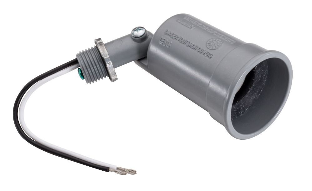 TOPAZ WPAR50 WEATHERPROOF LAMP HOLDER GRAY 50PK | Gordon Electric ...