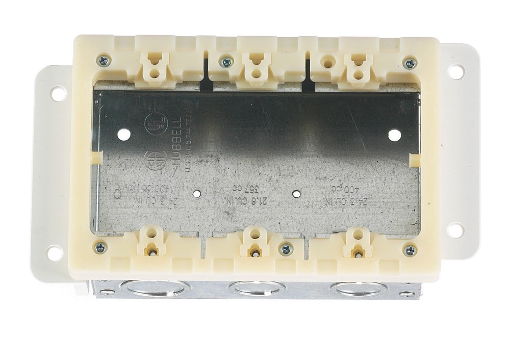 HCI HBLWSCS3A 3-GANG DRY WALL BOX, | Cooper Electric