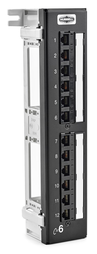 Hubbell HP612 CAT 6E Patch Panel | Viking Electric
