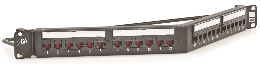 HCI HP6A24A P-PANEL, CAT6A,24 PORT, | Cooper Electric
