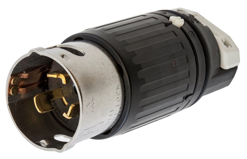 Professionele Uitruisting 50A Twist Lock Receptacle 3P 4W 480VAC BK Professionele Uitruisting 50A Twist Lock Receptacle 3P 4W 480VAC BK