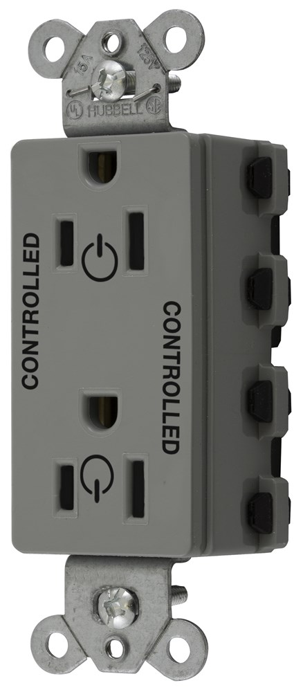 HUBBELL SNAP2152C2GY 15A 125 SNAPCONN | Gordon Electric Supply, Inc.