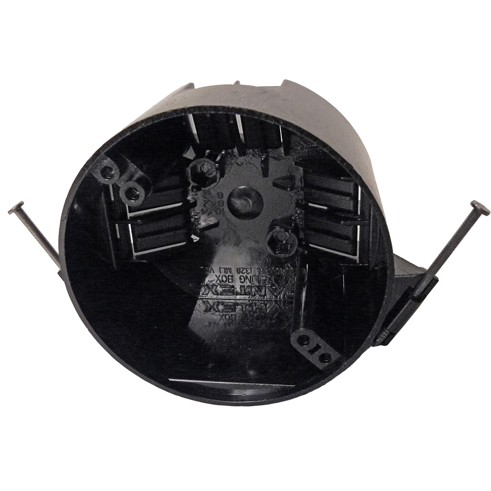 Cantex EZ20CN 4 Inch Round Nail-On Ceiling Box | Crawford Electric Supply