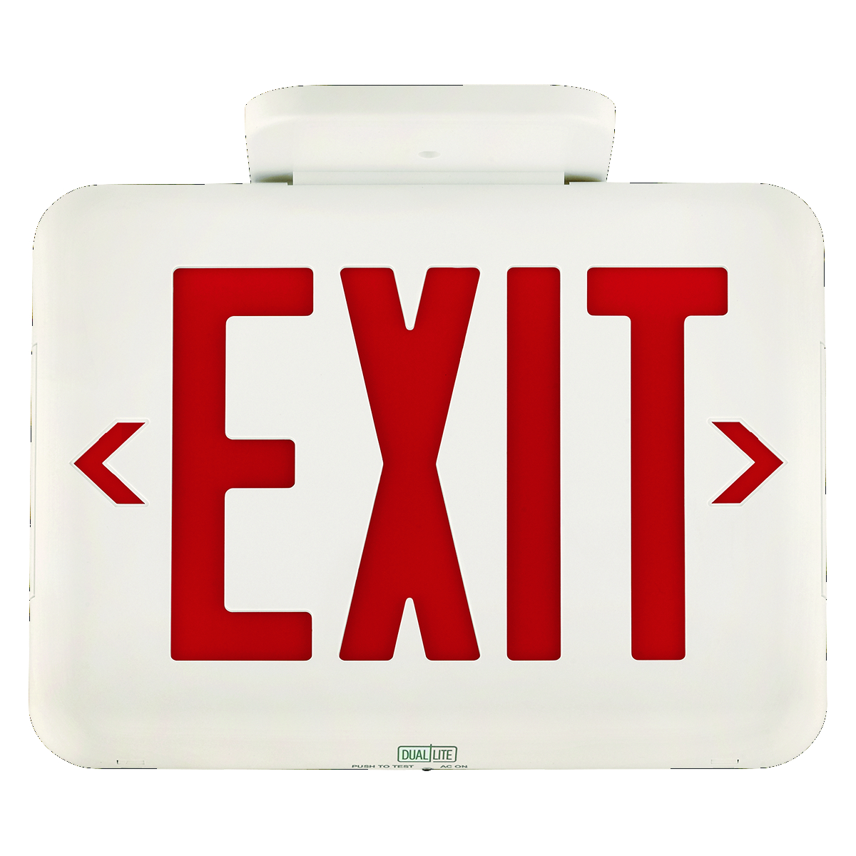 DUAL-LITE EVEURW RED LED EXIT SIGN | Gordon Electric Supply, Inc.