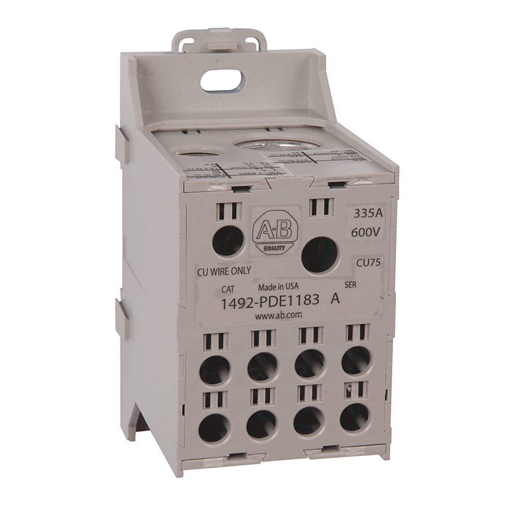1492-PDE1183 AB POWER BLK 1 POLE | Kendall Electric Inc