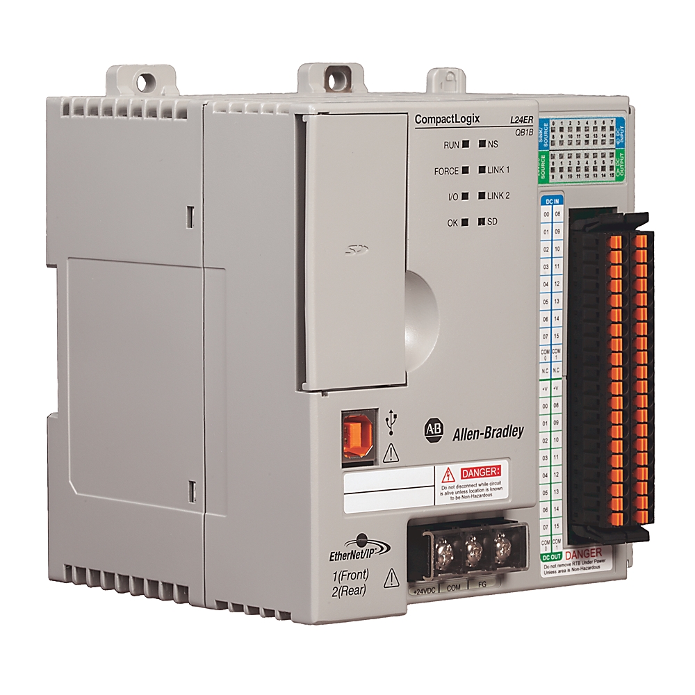 CompactLogix Controllers | Allen Bradley 1769-L24ER-QB1B | Van Meter Inc. CompactLogix Controllers | Allen Bradley 1769-L24ER-QB1B | Van Meter Inc.