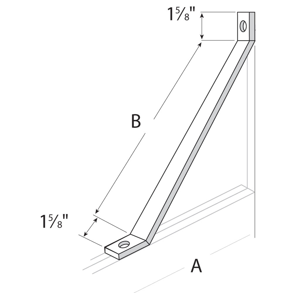AB239-2 SUP ANGULAR BRACE | Kendall Electric Inc