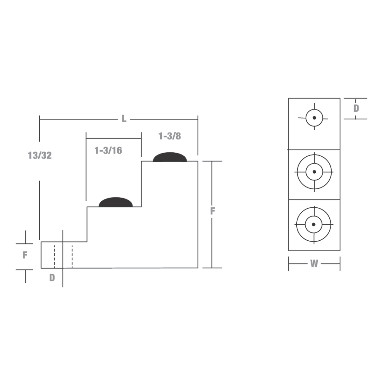 ADR25-21 ITB 250MCM 2COND AL LUG | Kendall Electric Inc