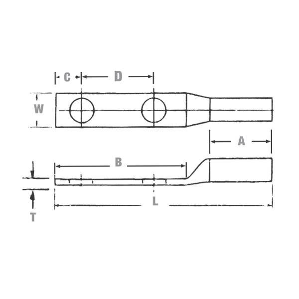 BLACKBURN ATL6002 600KCMIL LUG | Gordon Electric Supply, Inc.