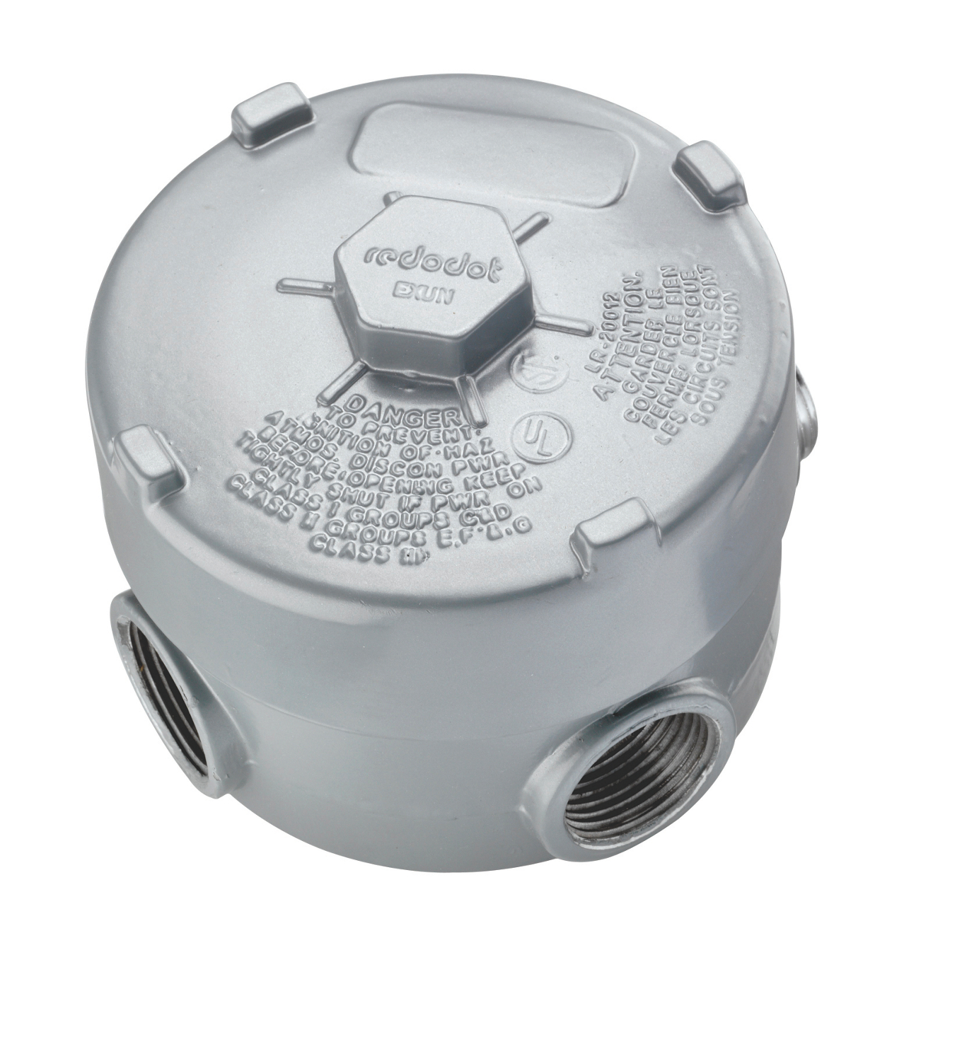 R-DOT EXUN-1 1/2 XPRF RND COND BOX | Gordon Electric Supply, Inc.