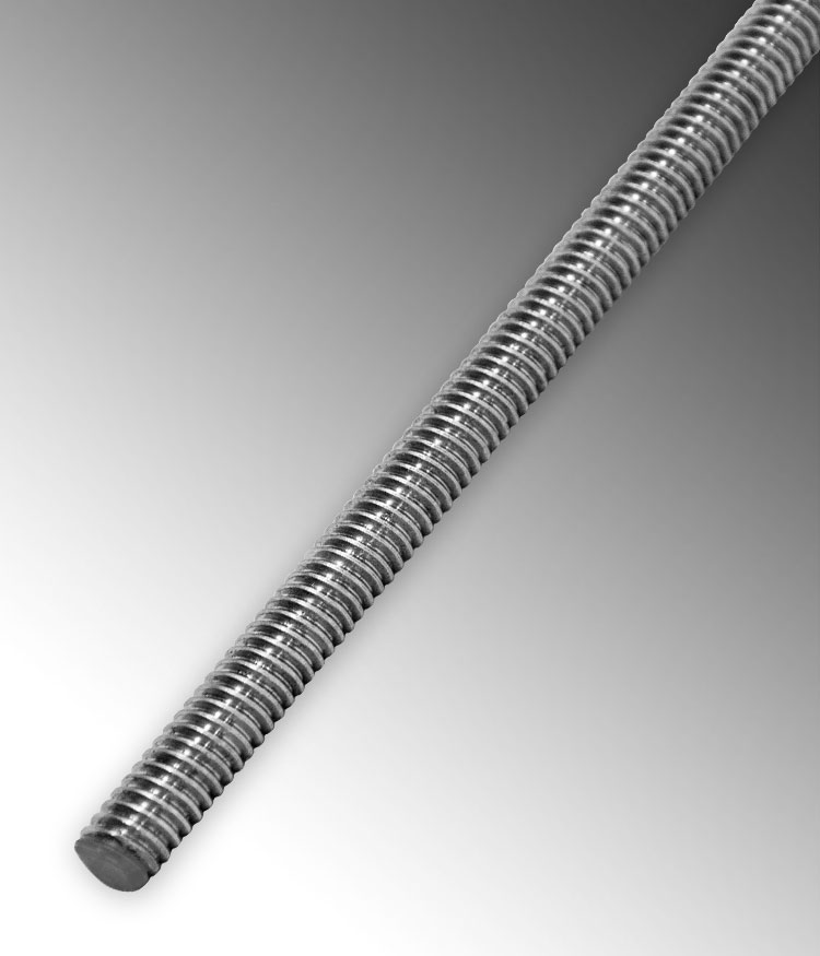 Calbrite S60312TR00 3/8" x 12' Threaded Rod, 316 Stainless Steel (Sold ...