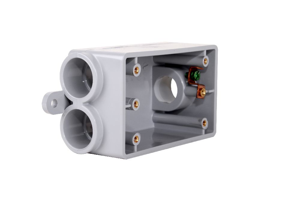 IPEX 078236 3/4 Inch Hub 16.3 In. PVC 1-Gang Conduit Box | Cooper Electric