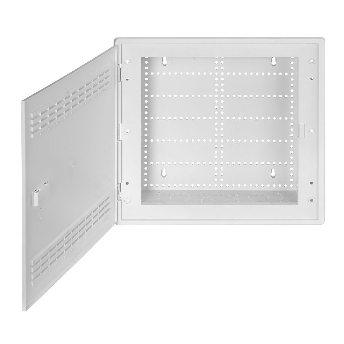 HUBBELL NSOBXP14 NETSELECT CABINET BOX W/DOOR PLASTIC 14IN WH | Gordon ...